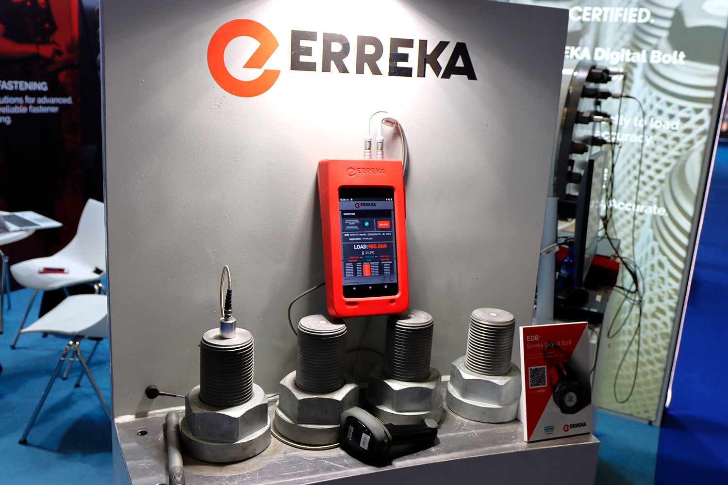 Erreka presenta en la feria WindEurope su innovadora tecnología Erreka Digital Bolt - ERREKA